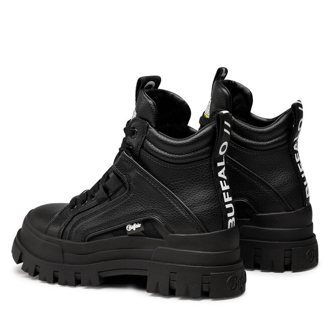 Stivaletti Buffalo Aspha Nc Mid BN16220451 Nero | escarpe.it