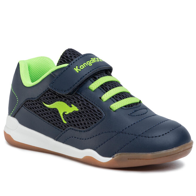 Buty KangaRoos Race Yard Ev 18515 4054 Dk Navy/Lime | eobuwie.com.pl