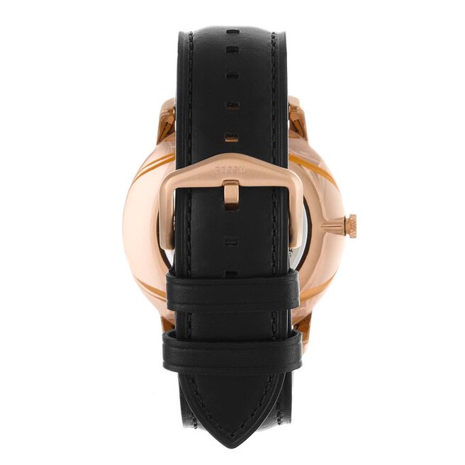 Ρολόι Fossil The Minimalist FS5376 Black/Rose Gold | epapoutsia.gr