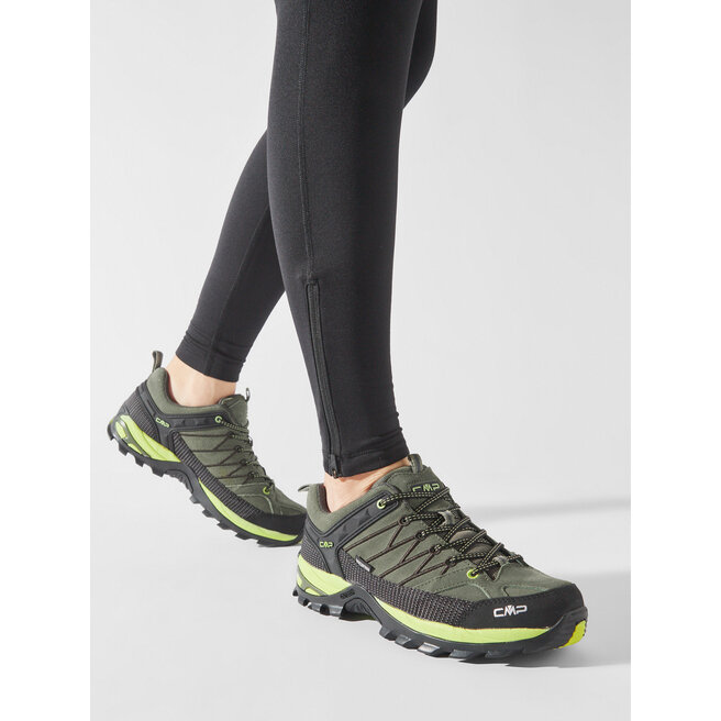 Trekkingschuhe CMP Rigel Low Trekking Shoes Wp 3Q13247 Grün | eschuhe.de