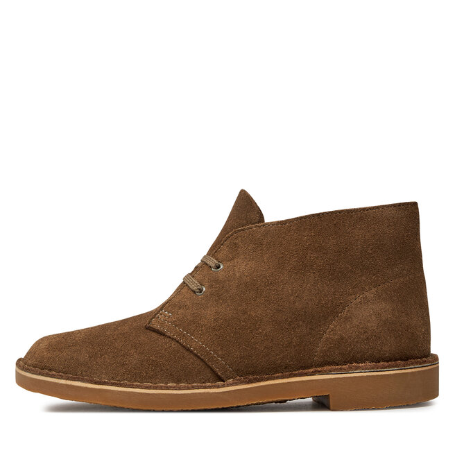 Schnürschuhe Clarks Bushacre 3 26153531 Sand Suede | eschuhe.de