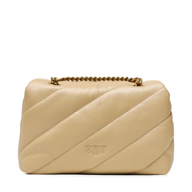 Bolso Pinko Love Mini Puff Cl PE 23 PLTT 100036 A0F2 Light Beig D28Q ...