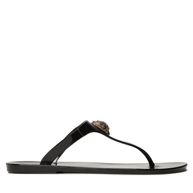 Japonki Kurt Geiger Maddison T-Bar 9796300979 Black | eobuwie.com.pl