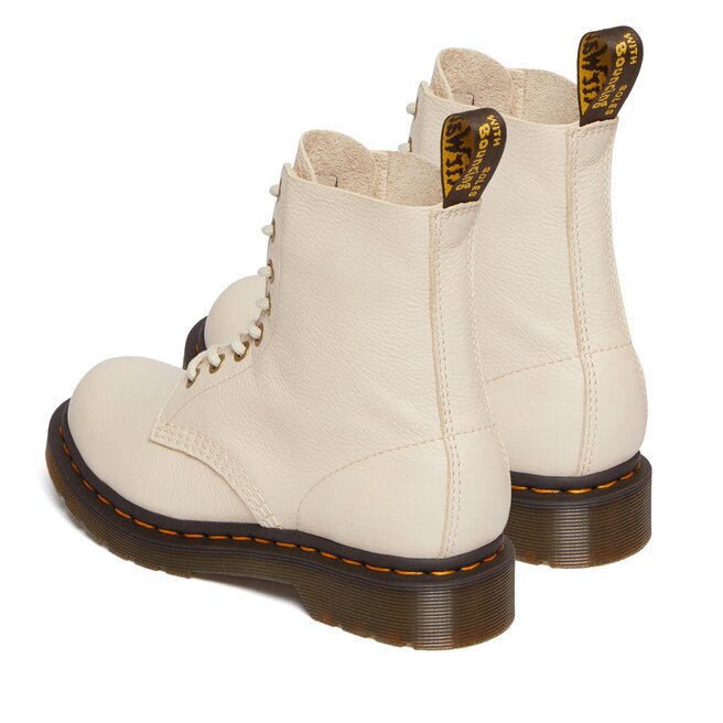 Schnürstiefel Dr. Martens 1460 Pascal Virginia Parchment beige | eschuhe.de