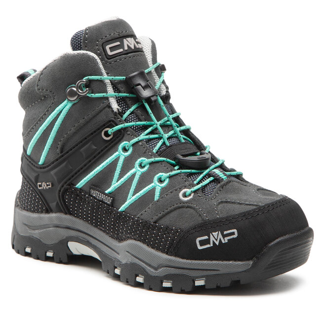 Παπούτσια πεζοπορίας CMP Kids Rigel Mid Trekking Shoes Wp 3Q12944 Γκρι ...