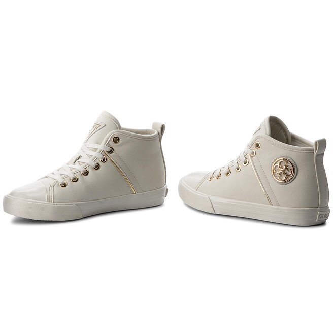 Trampki Guess FLJLE3 ELE12 WHITE | eobuwie.com.pl