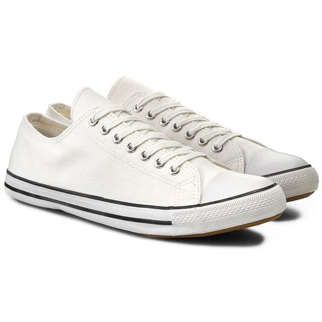 Sneakers aus Stoff Petersen Canvas Weiß | eschuhe.de