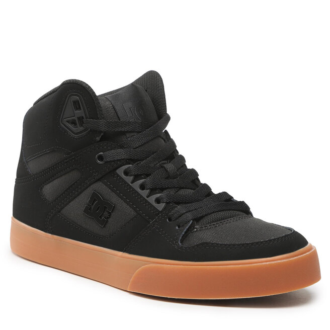 Sneakers DC Pure High-Top Wc ADYS400043 Black/Gum(Bgm) | escarpe.it