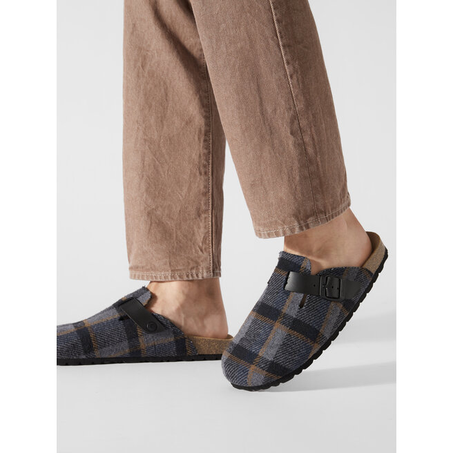 Kapcie Grünland Robi CB3019-40 Szary | eobuwie.com.pl