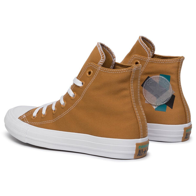 Bambas Converse Cats Hi 165093C Marrón | zapatos.es