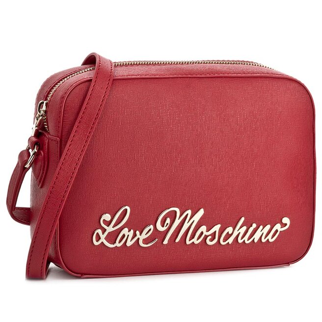 Torebka LOVE MOSCHINO JC4245PP04KE0500 Rosso | eobuwie.com.pl