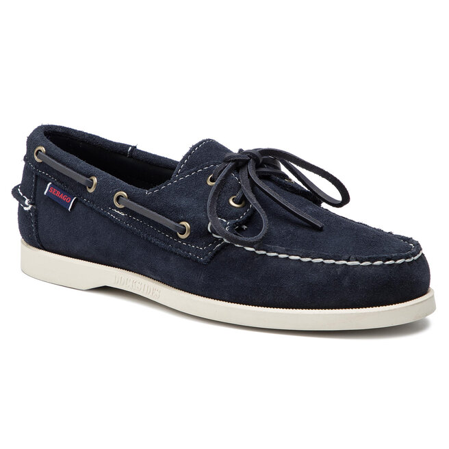 Mokassins Sebago Docksides Portland Suede 7000G90 Blue Navy 908 ...
