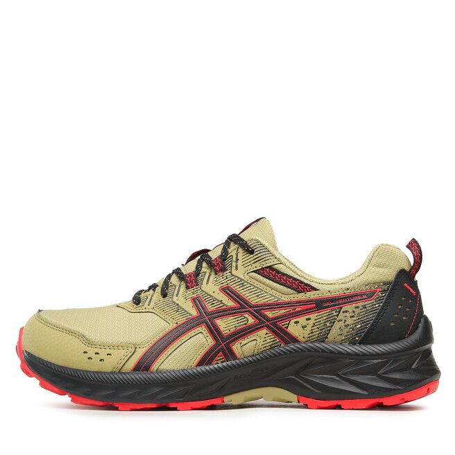 Zapatos Asics Gel-Venture 9 1011B486 Olive Oil/Electric Red 300 ...