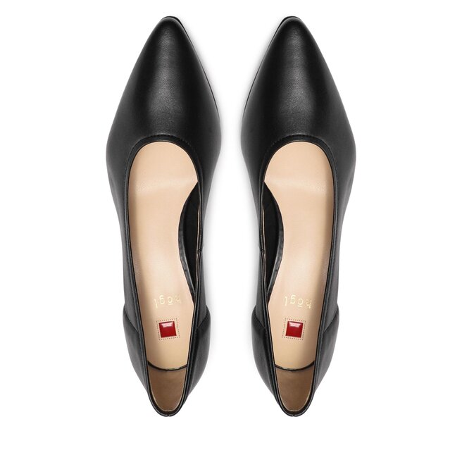 Czółenka HÖGL 0-174510 Czarny | eobuwie.com.pl