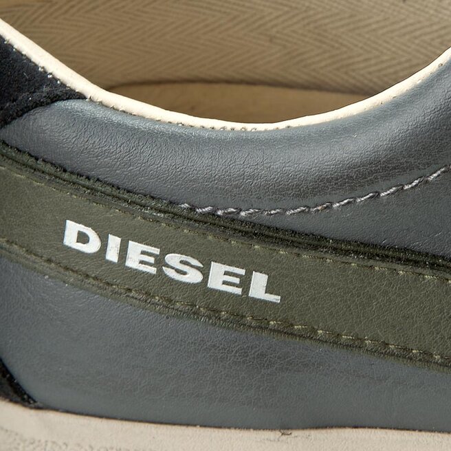 Sneakersy Diesel D-String Low Y01107 P0919 H6107 Castlerock/Black/Oli ...