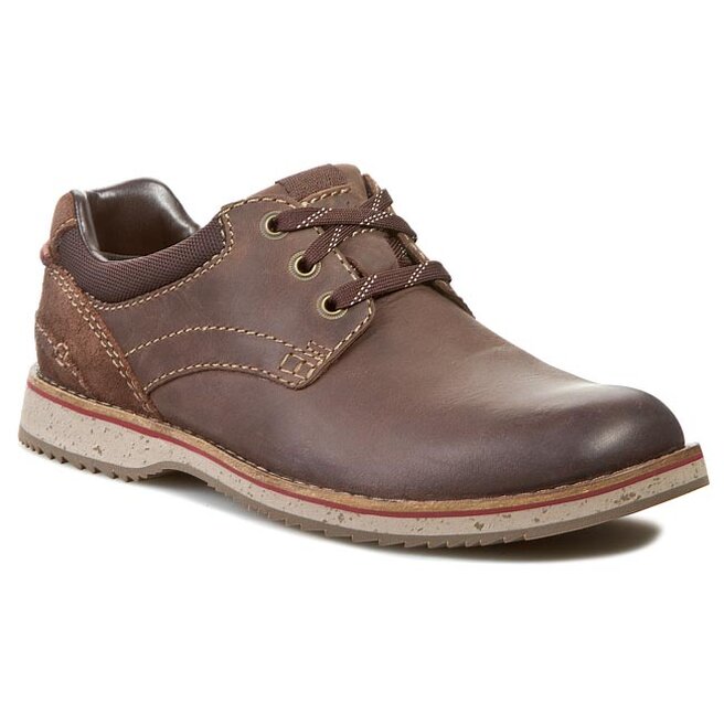 Halbschuhe Clarks Mahale Plain 261035667 Dark Brown | eschuhe.de
