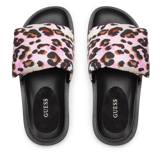 Șlapi Guess Fabetzy FL6FZY FAP19 LEOPA | epantofi.ro