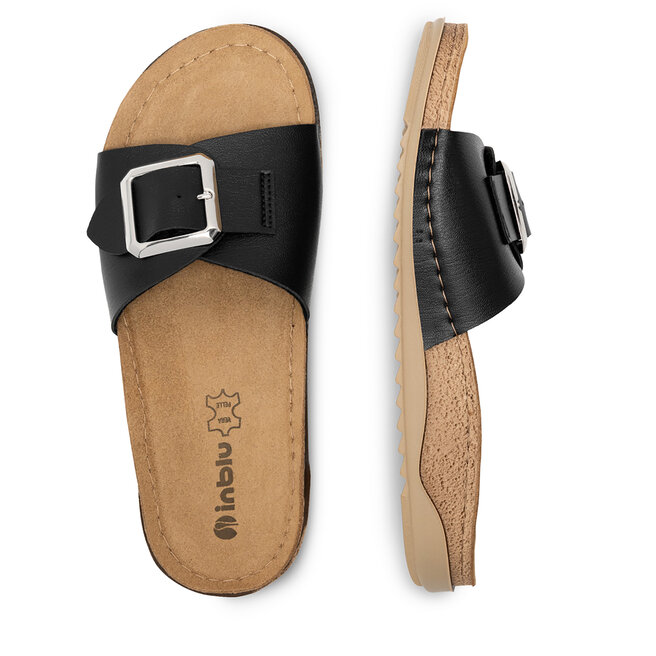 Klapki Inblu AA370100 Czarny | eobuwie.com.pl