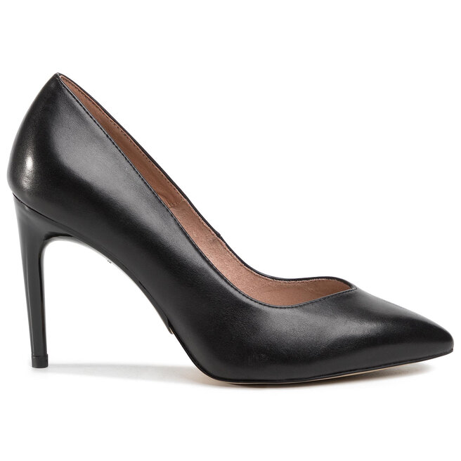 High Heels Tamaris 1-22443-24 Black Leather 003 | eschuhe.de