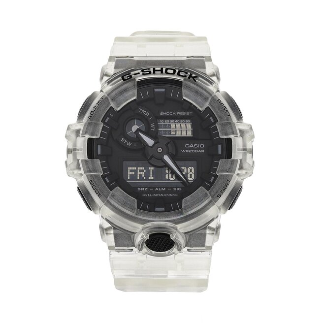 Часовник G-Shock GA-700SKE-7AER Бял | obuvki.bg