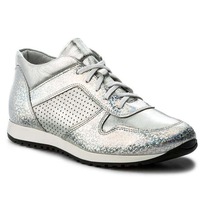 Sneakersy Sergio Bardi Asiago SS127292918SW Srebrny | eobuwie.com.pl