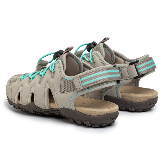 Sandalen Geox D Sand. Strel B D0225B 0EK15 C1010 Lt Grey | eschuhe.de