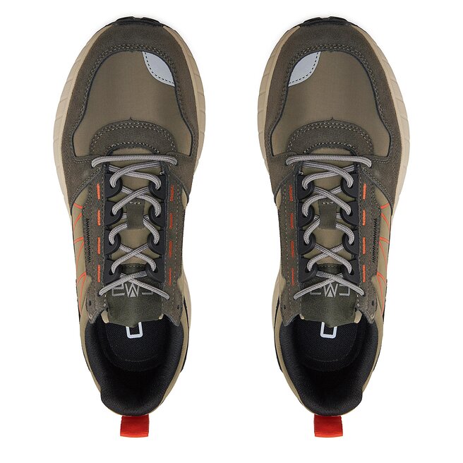 Sneakersy CMP Tykal Lifestyle 3Q89437 Militare-Arancio 14EP | eobuwie ...