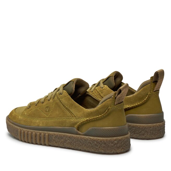 Sneakersy Clarks Somerset Lace 26176184 Light Olive Sde | eobuwie.com.pl