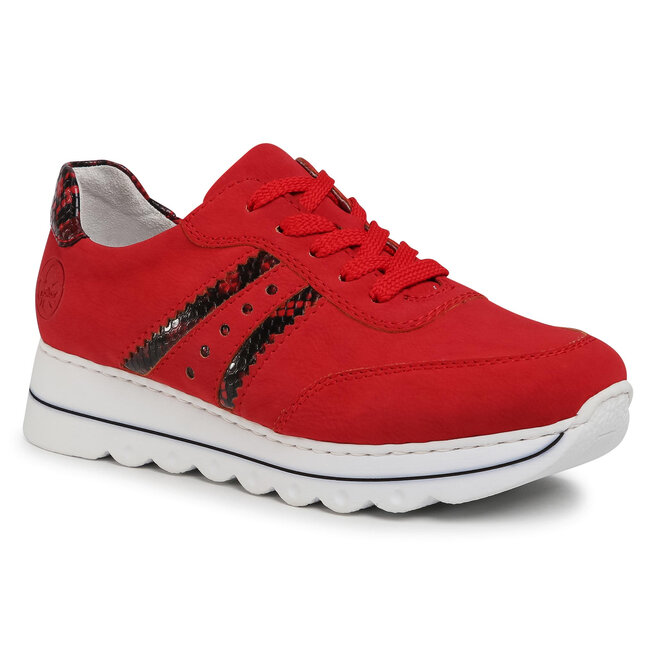 Sneakers Rieker L3323-33A Rot | eschuhe.de
