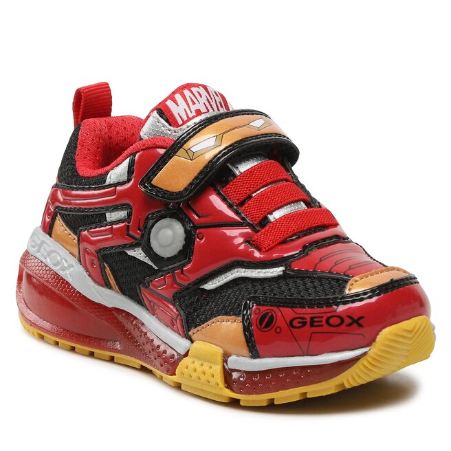 Zapatillas Geox MARVEL J Bayonyc B. C J35FEC 011CE C0048 M Black/Red | zapatos.es