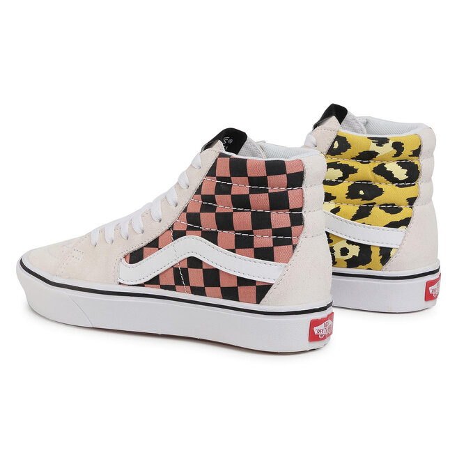 Sneakers Vans Comfycush Sk8-Hi VN0A3WMB1PC1 (Mixed Media) White/Multi ...