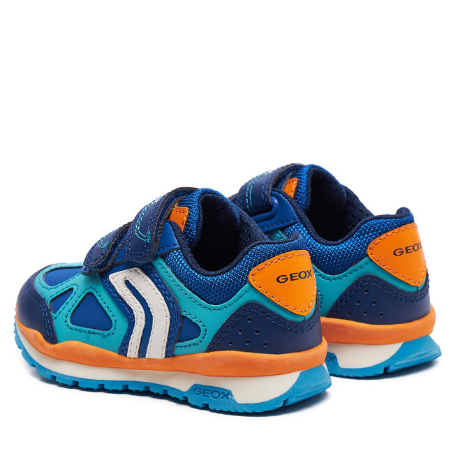 Zapatillas Geox J Pavel Boy J4515D 054FU C0685 M Royal/Orange | zapatos.es
