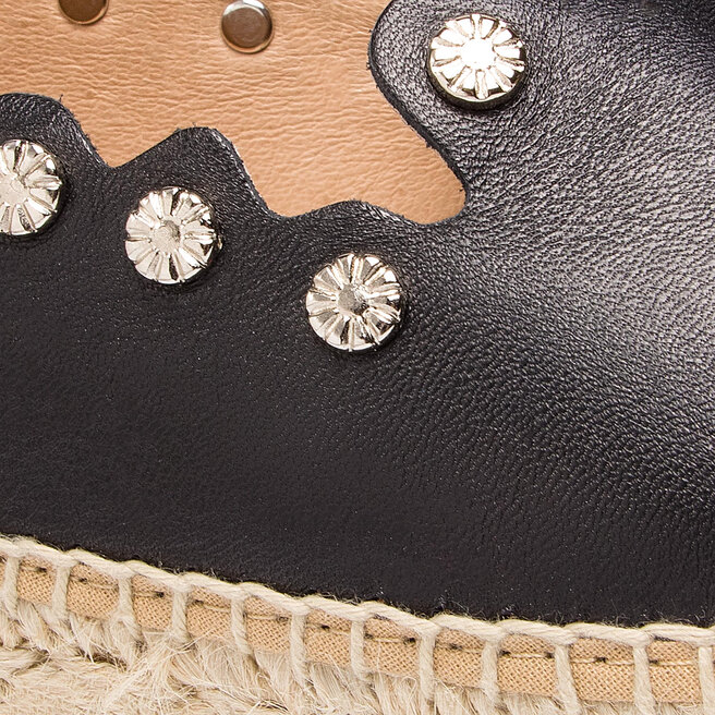 Espadrile Kanna 19KV9009 Seta Negro • Epantofi.ro