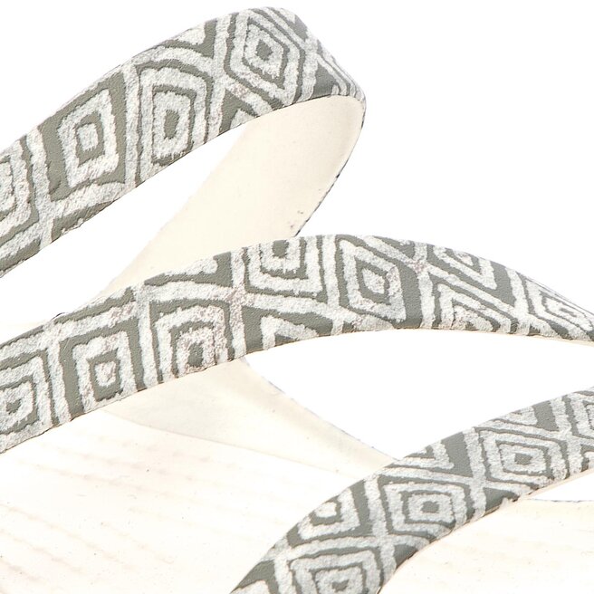 Chanclas Crocs Swiftwater Graphic Sandal W 204461 Grey Diamond/White ...