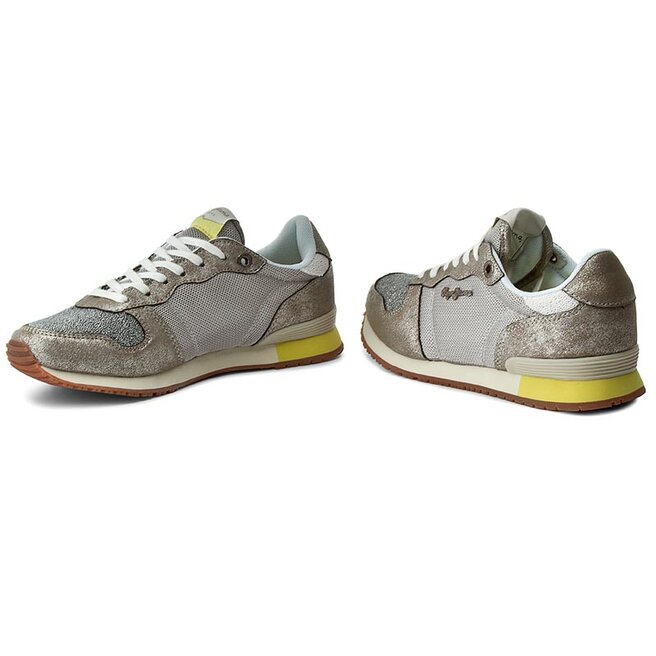 Sneakers Pepe Jeans Gabile Caviar PLS30276 Silver 934 | eschuhe.de