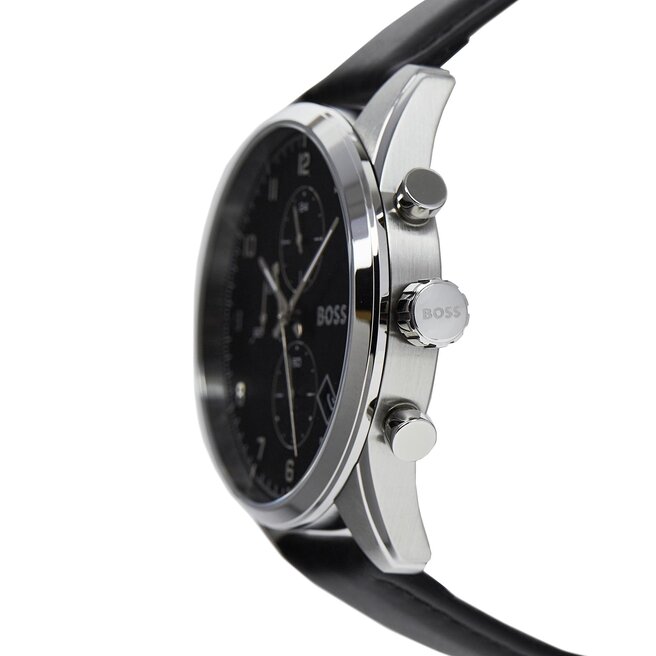 Zegarek Boss Skymaster 1513782 Czarny | eobuwie.com.pl