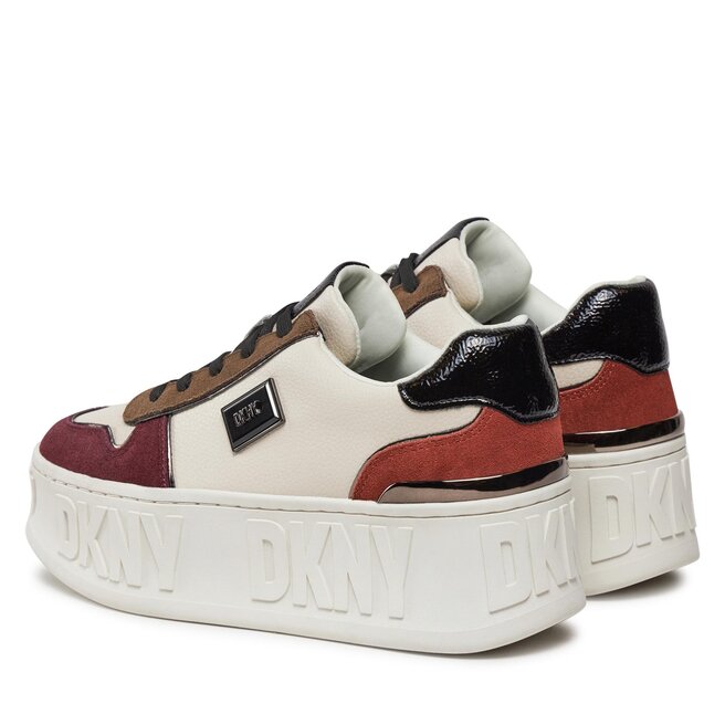Sneakersy Dkny Lowen K3361202 Pebbl Bordeaux E8g Pl