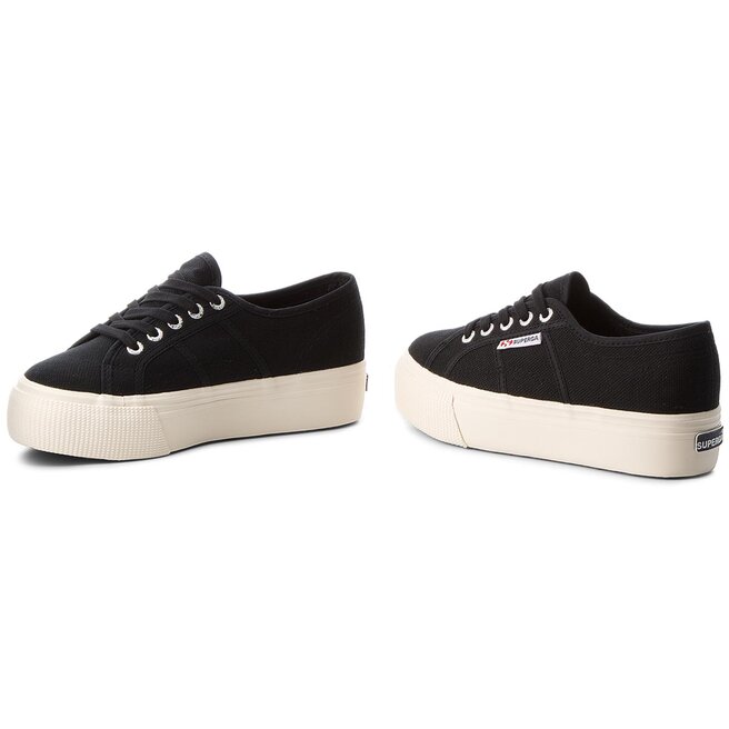 Tenisówki Superga 2790 Acotw Linea Up And Down S0001L0 Black | eobuwie ...