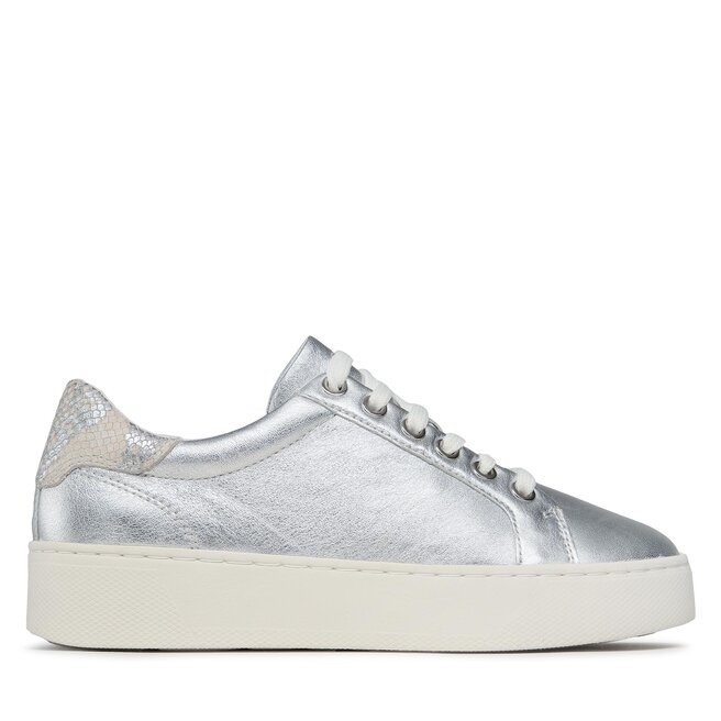 Sneakers Geox D Skyely C D35QXC 000Y2 C1007 Argintiu | epantofi.ro