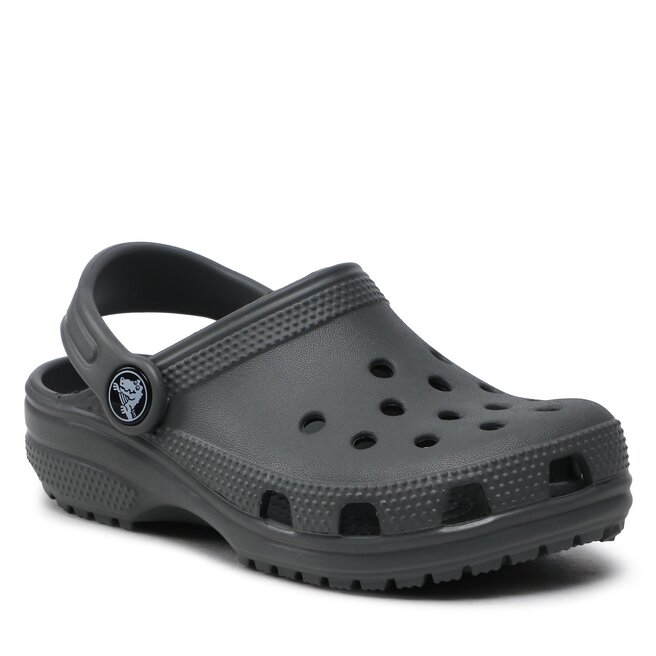 Klapki Crocs Classic Clog T 206990 Szary | eobuwie.com.pl