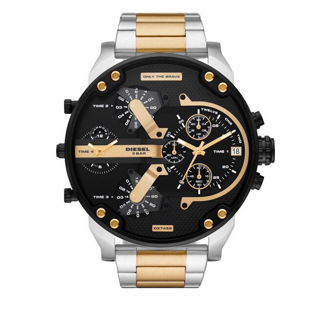 Uhr Diesel Mr Daddy 2.0 DZ7459 Silver/Black | eschuhe.de