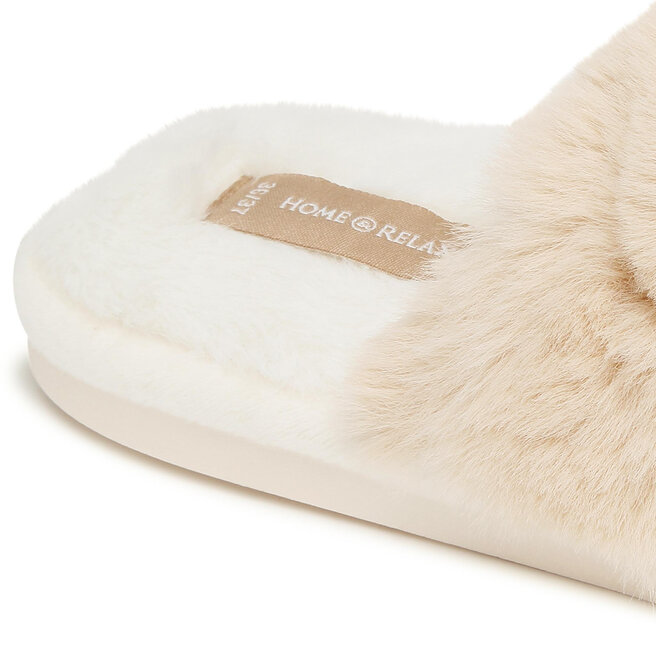 Kapcie Home & Relax C-AW-02 Beige | eobuwie.com.pl