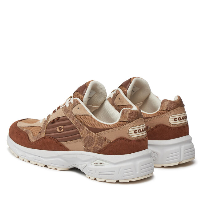 Sneakers Coach C301 Signature CN342 Braun | eschuhe.de