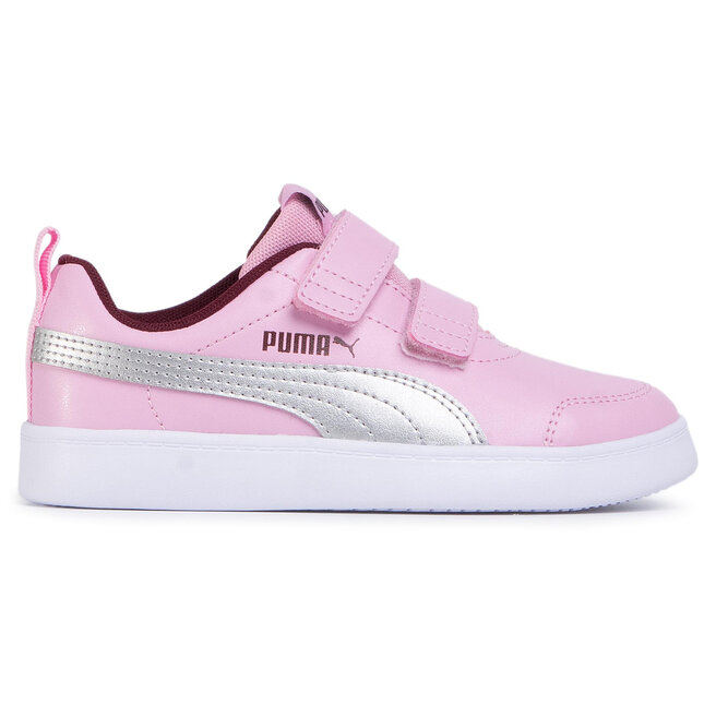Sneakers Puma Courtflex V2 V Ps 371543 10 Pale Pink/Puma Silver ...