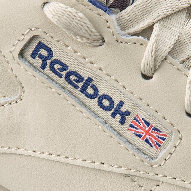 Schuhe Reebok Cl Lthr 28413 Ecru/Navy | eschuhe.de