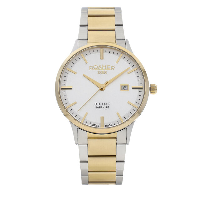 Часовник Roamer R-Line Classic 718833 48 15 70 Златист | obuvki.bg