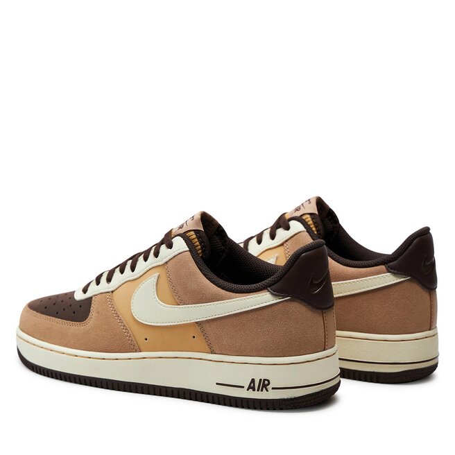 Sneakersy Nike Air Force 1 '07 LV8 EMB FB8878 200 Brązowy | eobuwie.com.pl
