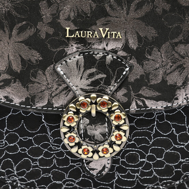 Kabelka Laura Vita Axona 02 HM2028-2C Noir | eobuv.cz