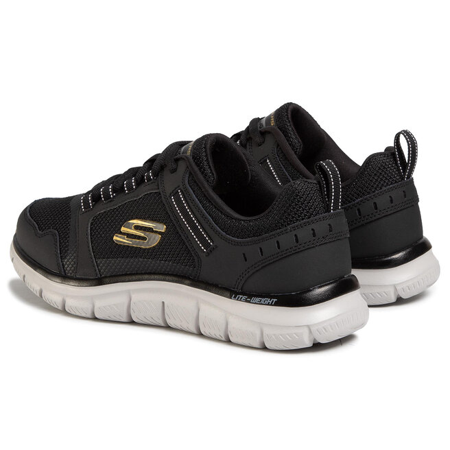 Παπούτσια Skechers Knockhill 232001/BKGD Black/Gold | epapoutsia.gr