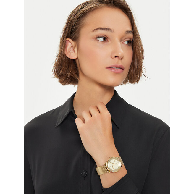 Дамски часовник Calvin Klein 25200034 Златист | obuvki.bg